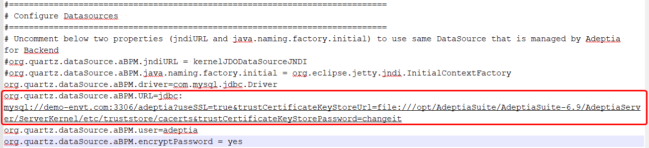 Configuring Adeptia Suite with Secured MySQL on SSL – Adeptia Help
