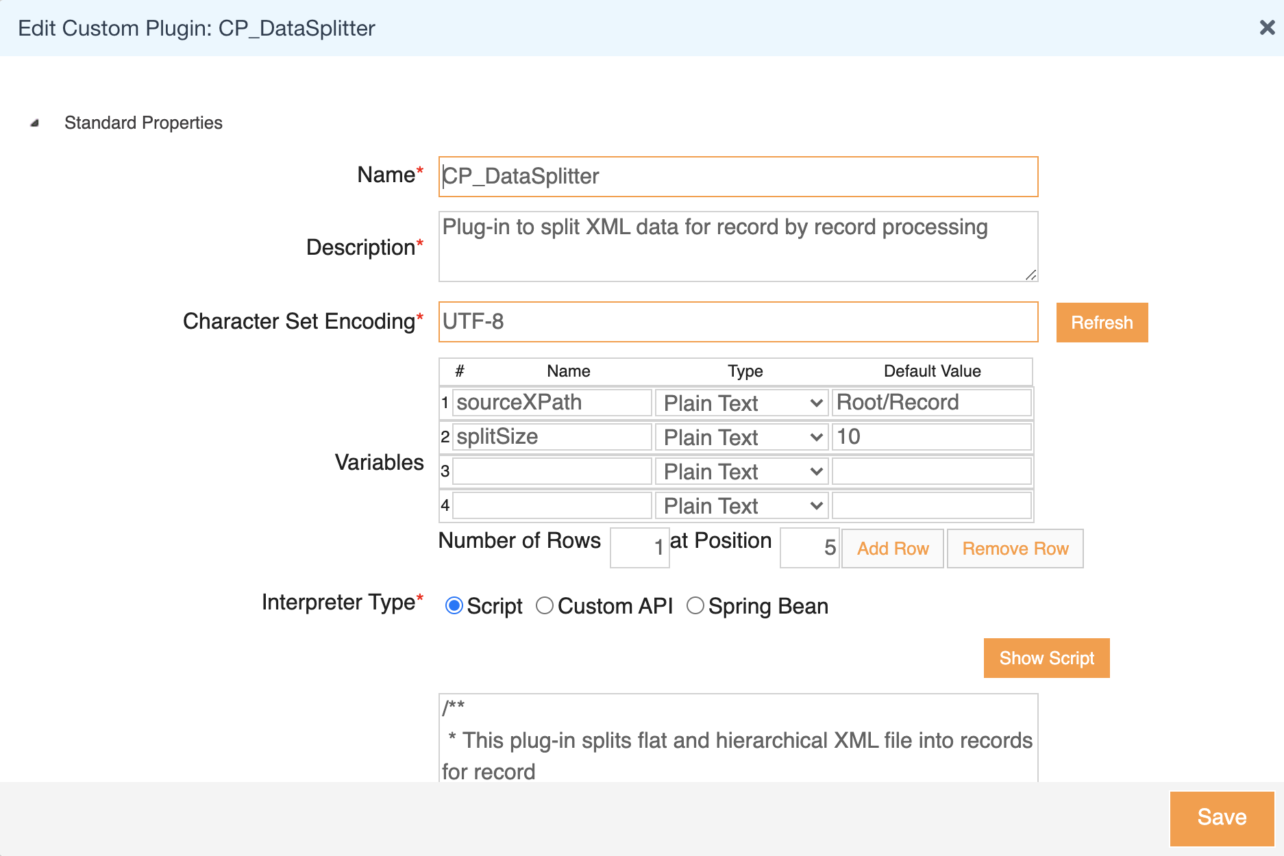 How To Split Data In A Process Flow Adeptia Help